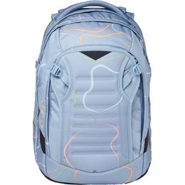 Satch Schulrucksack "Match", Vivid Blue, blau