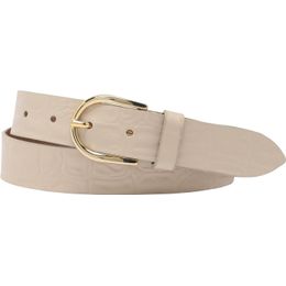 Vanzetti Gürtel, Leder, für Damen, beige, 110