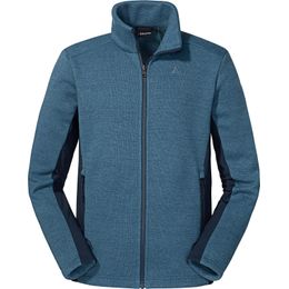 Schöffel ZipIn! Fleece-Jacke "Oberau", Feuchtigkeitsmanagement, wärmend, für Herren, blau, 48