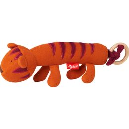 Sigikid® Strick-Greifling "Tiger", orange
