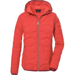 Killtec® Steppjacke, Kapuze, atmungsaktiv, für Damen, orange, 46