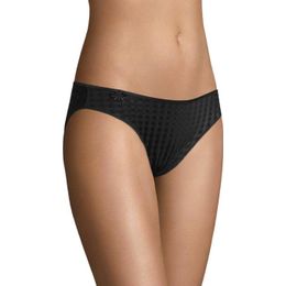 Marie Jo Avero Slip, Struktur-Muster, Blume, für Damen, schwarz, 38