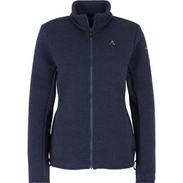 Schöffel ZipIn Fleecejacke "Oberau", wärmend, feuchtigkeitsregulierend, schnelltrocknend, für Damen, blau, 40