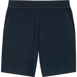 Schiesser Schlafhose, kurz, uni, für Damen, blau, 44