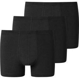 Schiesser 95/5 Essentials Pants, 3er-Pack, Single-Jersey, für Herren, schwarz, 8