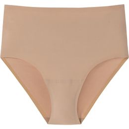 Schiesser Invisible Soft Maxislip, Bordüre, uni, für Damen, beige, 38