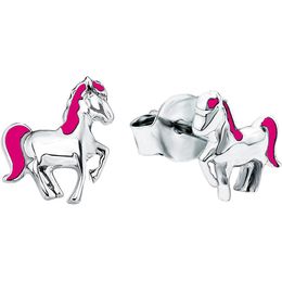 Prinzessin Lillifee Mädchen Ohrstecker "Pferd 9048519", 925er Silber, silber