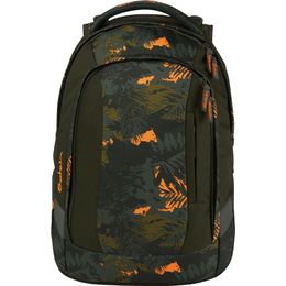 Satch Schulrucksack "Sleek", grün