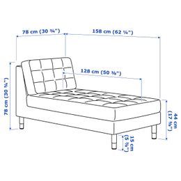 IKEA LANDSKRONA Récamiere, Anbauteil