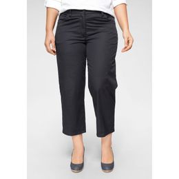 KjBRAND Damen KjBRAND 7/8-Hose &raquo;Babsie: bequemer Oberschenkel&laquo; Sommerlich, leichter Baumwoll-Stretch blau 48, N-Gr