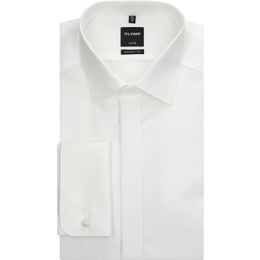OLYMP Luxor Soirée Hemd, Modern Fit, 1/1 Arm, für Herren, weiß, 41