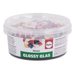 Rayher Mosaiksteine mehrfarbig Glossy Glas bunt