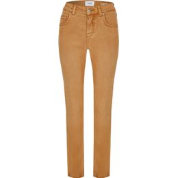 Angels Cici Jeans, Straight-Fit, 5-Pocket-Style, für Damen, gelb, 46/30