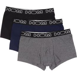 HOM Pants, 3er-Pack, Logo-Bund, für Herren, grau, L