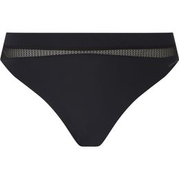 Calvin Klein Perfectly Fit Flex String, uni, für Damen, schwarz, XL