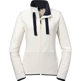 Schöffel Outleisure Fleecejacke, Stehkragen, für Damen, weiß, 42