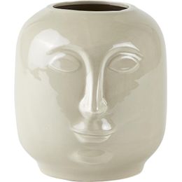 Villa Collection Vase Kopf, 18,6 cm, CREME