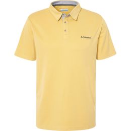 Columbia Nelson Point™ Poloshirt, für Herren, gelb, XXL