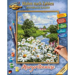 Schipper Malen nach Zahlen Meisterklasse Klassiker - Margeritenwiese, Made in Germany, bunt