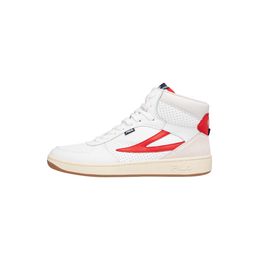 Fila High-Top Sneakers 'SEVARO' female size 42 marine blue / Fire red / White