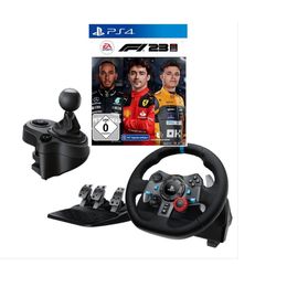 Logitech G G29 Driving Force PS3/PS4/PS5 + Shifter inkl. F1 23 For PS4