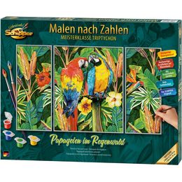 Schipper Malen nach Zahlen - Papageien im Regenwald, BUNT