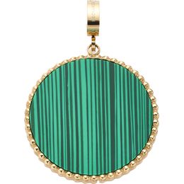 Jewels By Leonardo Damen Anhänger "Adama Clip&Mix 021779", Edelstahl, grün