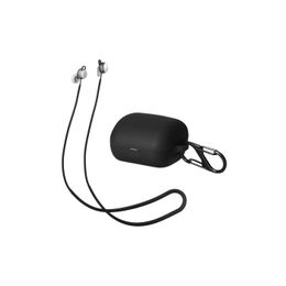 kwmobile Kopfhörer-Schutzhülle 2in1 Hülle und Halteband für Sony LinkBuds WF-L900