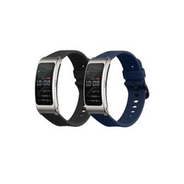 kwmobile Uhrenarmband 2x Sportarmband für Huawei Talkband B7