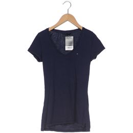 Tommy Hilfiger Damen T-Shirt, marineblau