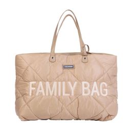 Childhome Wickeltasche FAMILY BAG QUILTED (55x18x40) in beige