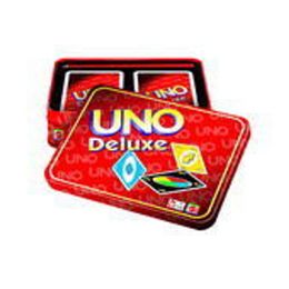 Mattel - Uno "Deluxe", Kartenspiel, in der Geschenkbox