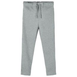 name it - Sweathose NKMLENO in grey melange, Gr.146