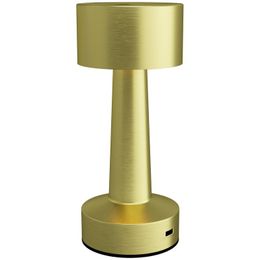 HOMCOM Tischleuchte mit Touch-Steuerung gold (Farbe: gold tone)