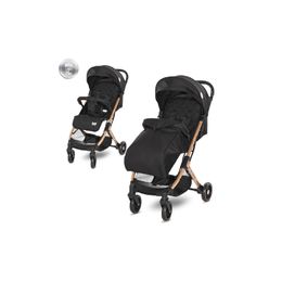 Lorelli Kinderwagen Fiorano faltbar, Ablagekorb, Frontb&uuml;gel abnehmbar, Bremse schwarz