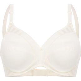 Felina Weftloc Soft-BH, bügellos, flache Nähte, für Damen, weiß, 100D