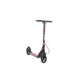 Byox Kinderroller Spooky klappbar, bis 100 kg, Bremse, Sto&szlig;d&auml;mpfer vorne, ABEC-7 in pink
