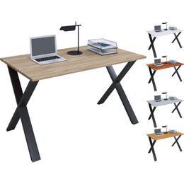 Vcm Holz Schreibtisch Computertisch Arbeitstisch Büromöbel Lona X SW
