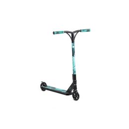 Byox Kinderroller Shock Aluminium PU R&auml;der, ABEC-9, Hinterradbremse, Sto&szlig;d&auml;mpfer blau