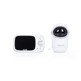 Chipolino Babyphone Sirius Kamera mit 3,2" TFT LCD Farbdisplay, Nachtsicht, VOX wei&szlig;