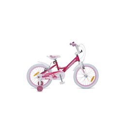 Byox Kinderfahrrad 18 Zoll Lovely, Stützräder, Klingel, Reflektoren, ab 5 Jahre