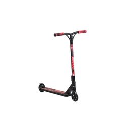 Byox Kinderroller Shock Aluminium PU R&auml;der, ABEC-9, Hinterradbremse, Sto&szlig;d&auml;mpfer rot