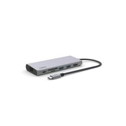 Belkin USB-Verteiler USB C 7-in-1 Multimedia-Hub (2. Gen), grau