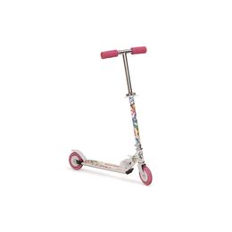 Moni Kinderroller Magic, Scooter Höhe einstellbar, zusammenklappbar, PU-Räder 125 mm rosa