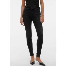 Véro Moda Vero Moda Skinny-fit-Jeans VMFLASH MR SKINNY JEANS LI111 NOOS, schwarz