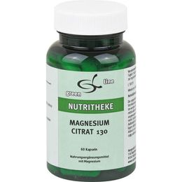 Nutritheke Magnesiumcitrat 130 mg Magnesium Kapseln 60 St