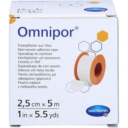 Paul Hartmann AG Omnipor Fixierpflaster Vlies 2,5 cmx5 m 1 St