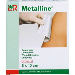 Lohmann & Rauscher Metalline Kompressen 8x10 cm steril 10 St