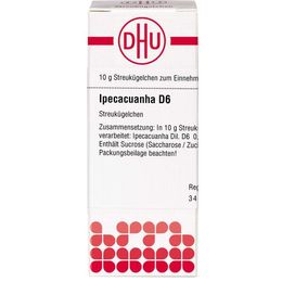 DHU-Arzneimittel Ipecacuanha D 6 Globuli 10 g