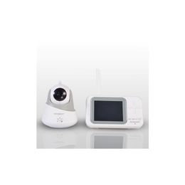 Cangaroo Babyphone Focus BM-280, Kamera, 3,5" LCD-Farbdisplay, Temperaturanzeige weiß